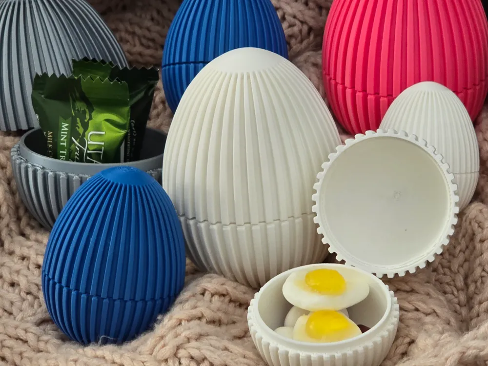Posh Easter Eggs for Egg Hunts (Reuseable) by Surrey Homeware - MakerWorld