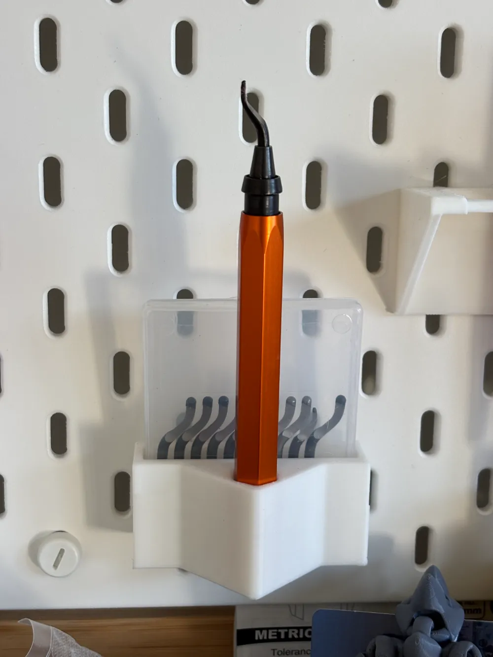 Deburring Tool Holder for IKEA Skadis by Lordraydon - MakerWorld