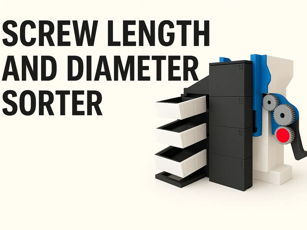 Screw Length and Diameter Sorter by Starry MakerWorld: Download Free 3D ...