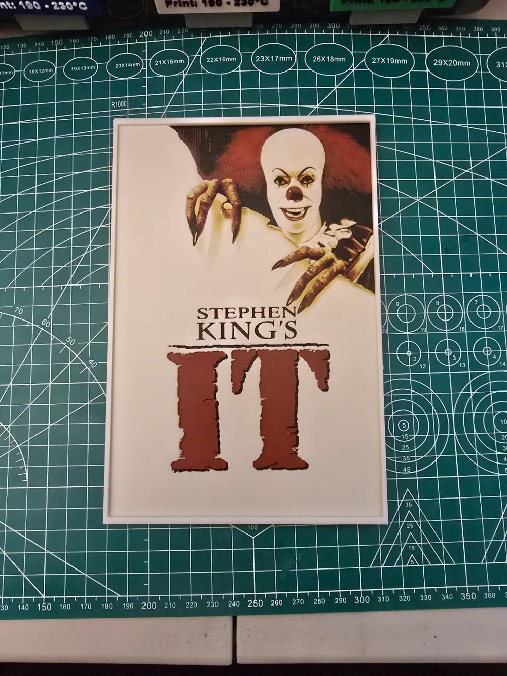 "It" Mini Series Poster - Hueforge Art by Lumpy3D MakerWorld: Download ...