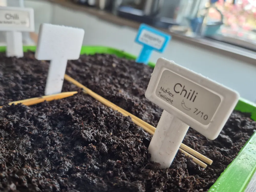 Plant Label with Slot for Label Printer Stickers by BallyMcBallface ...