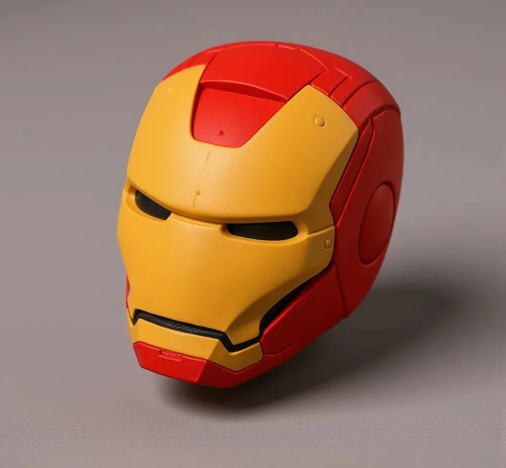 Iron Man Helmet Model Painted - Free 3D Print Model - MakerWorld