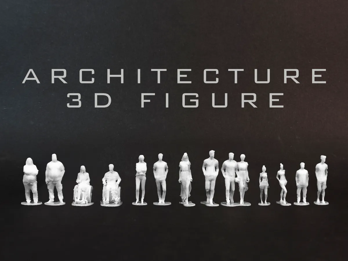 Figuras 3D de personas a escala por Architetto L.A. MakerWorld ...