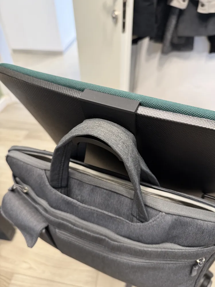 Steelcase Amia office chair bag hook / hanger - Free 3D Print Model ...