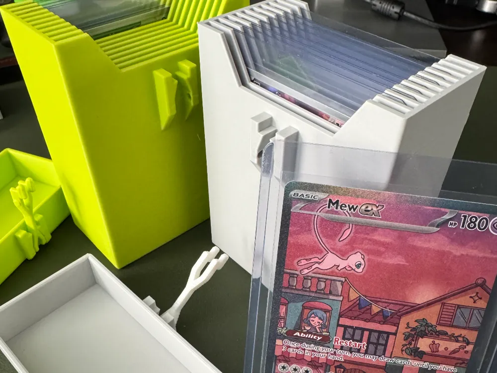 Pokemon Top Loader Storage, TCG Toploader Holder by Blake MakerWorld ...