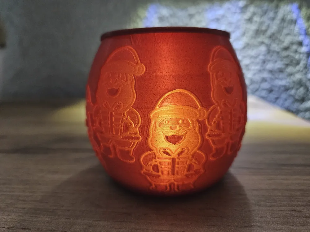 Tealight Santa Claus 1 by Ralf_3D MakerWorld: Download Free 3D Models