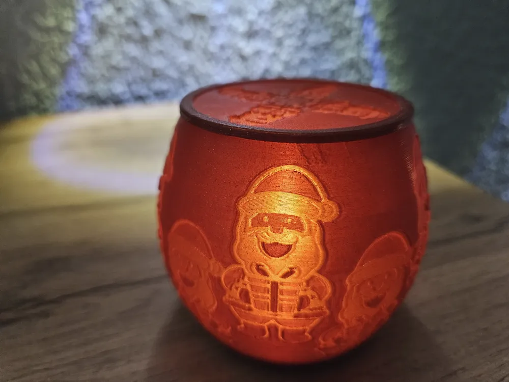 Tealight Santa Claus 1 by Ralf_3D MakerWorld: Download Free 3D Models