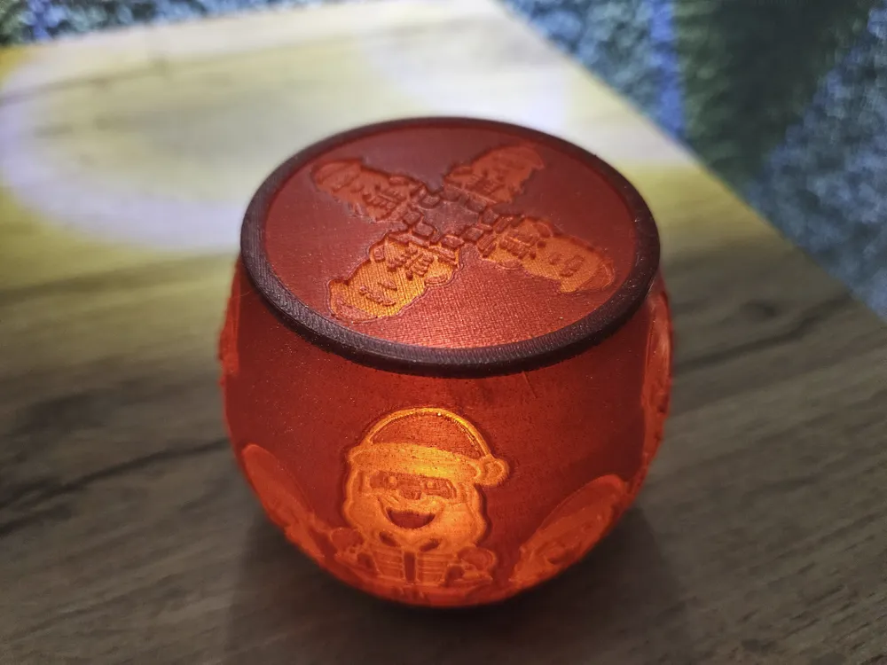Tealight Santa Claus 1 by Ralf's creative 3D-designs - MakerWorld