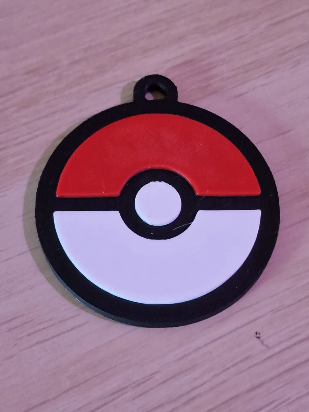 Pokeball Keychain by Wickieprints - MakerWorld