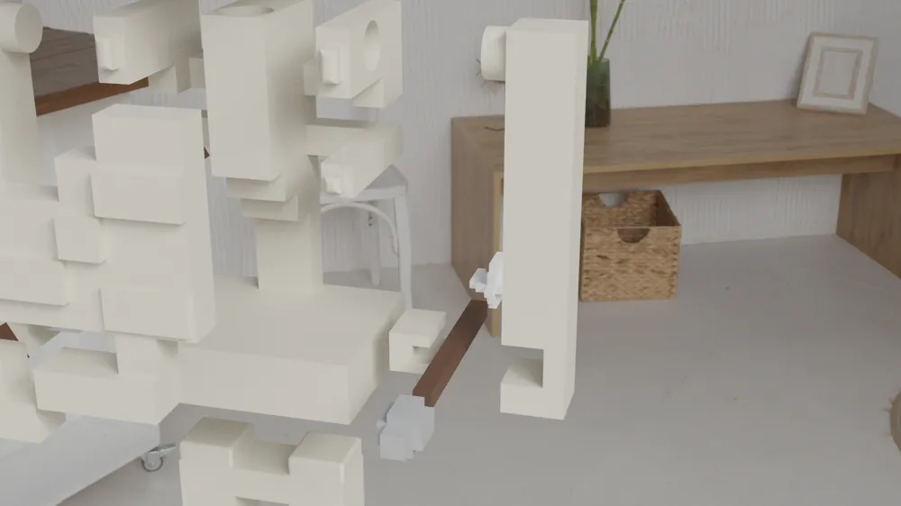 Minecraft Skeleton (AMS Optional) by Z3D MakerWorld: Download Free 3D ...