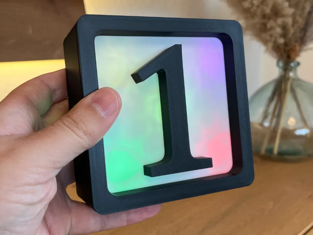 Lightbox 1 // Build your own lettering, LED modular by LetHimPrint ...