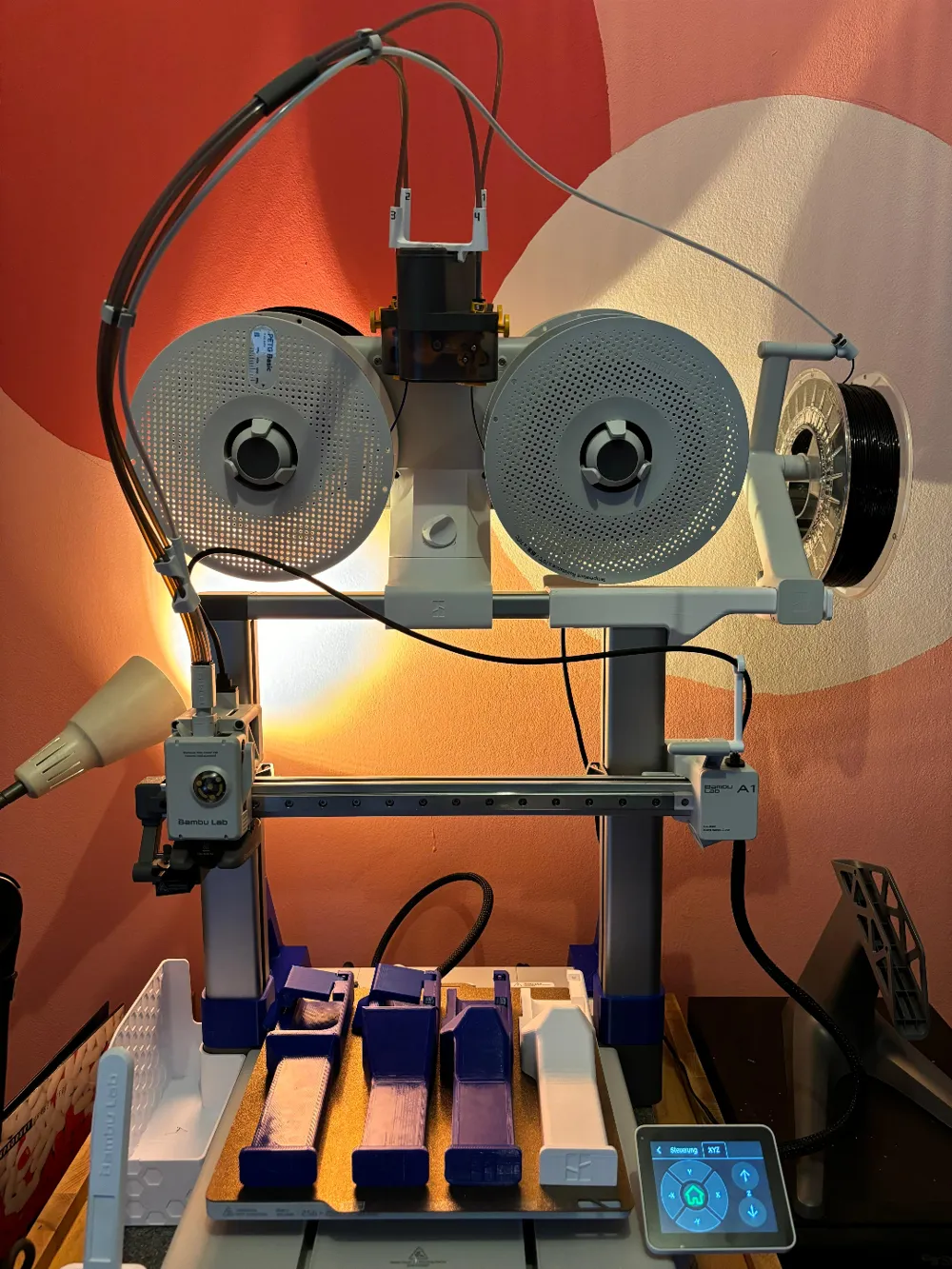 A1 Extra Spool Top Mount - AMS Lite / Spare Parts - Free 3D Print Model ...