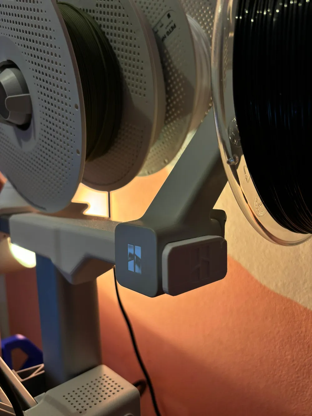 A1 Extra Spool Top Mount - AMS Lite / Spare Parts by P&F 3D MakerWorld ...
