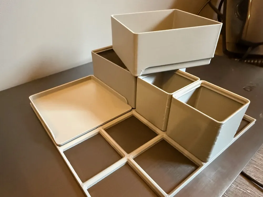 Gridfinity Sliding Bin by Reefie MakerWorld: Download Free 3D Models