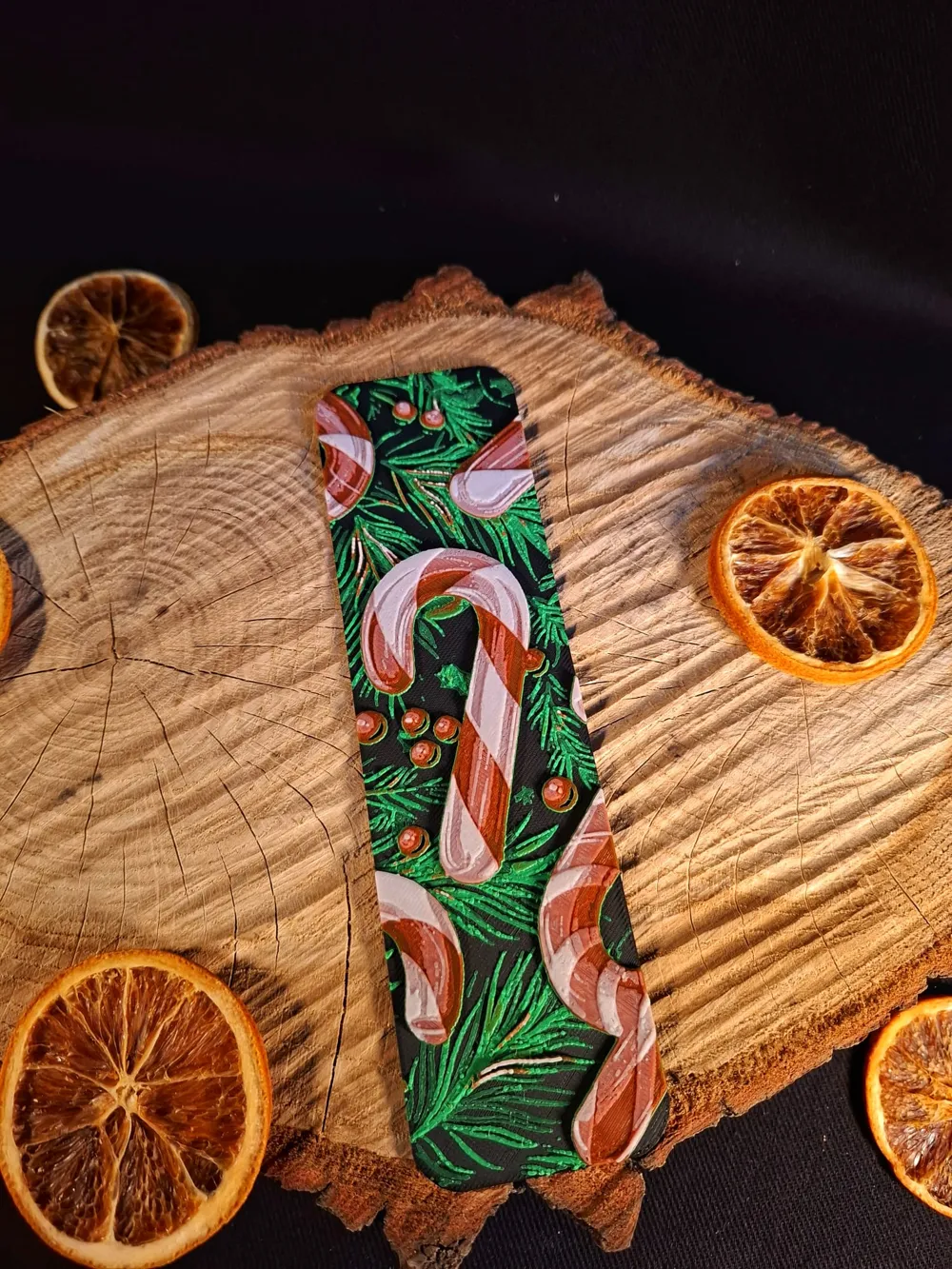 Christmas Candy Cane bookmark by EternalDesigns MakerWorld: Download ...