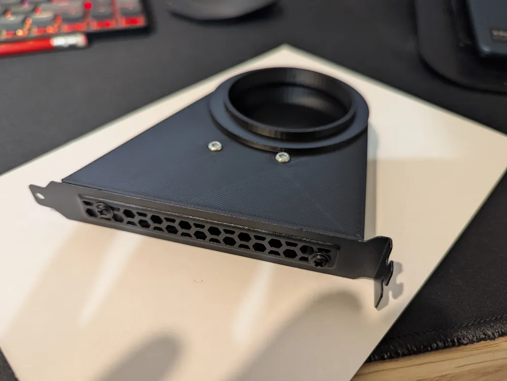Cougar NUC 110 intake air duct & I/O board shroud by Woody MakerWorld ...