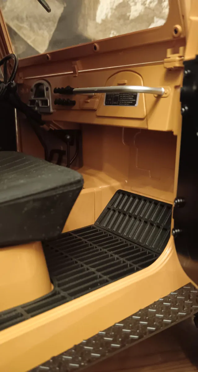 FMS TOYOTA LAND CRUISER FJ40 INTERIOR MATS - Free 3D Print Model ...