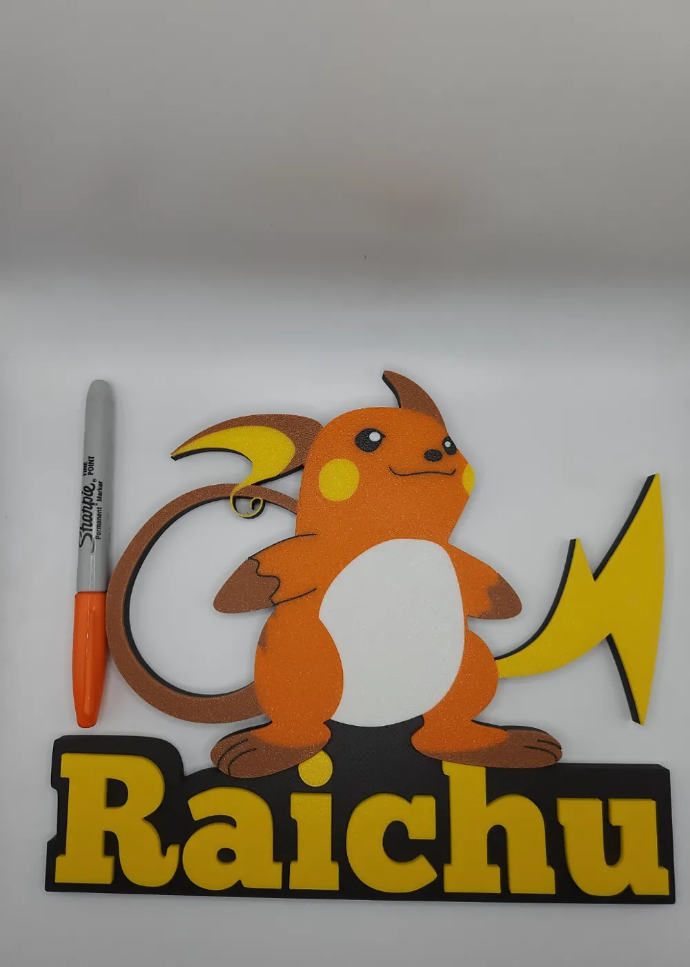 Pokemon Raichu Desk Decor Wall Art by SDee3dPrints - MakerWorld