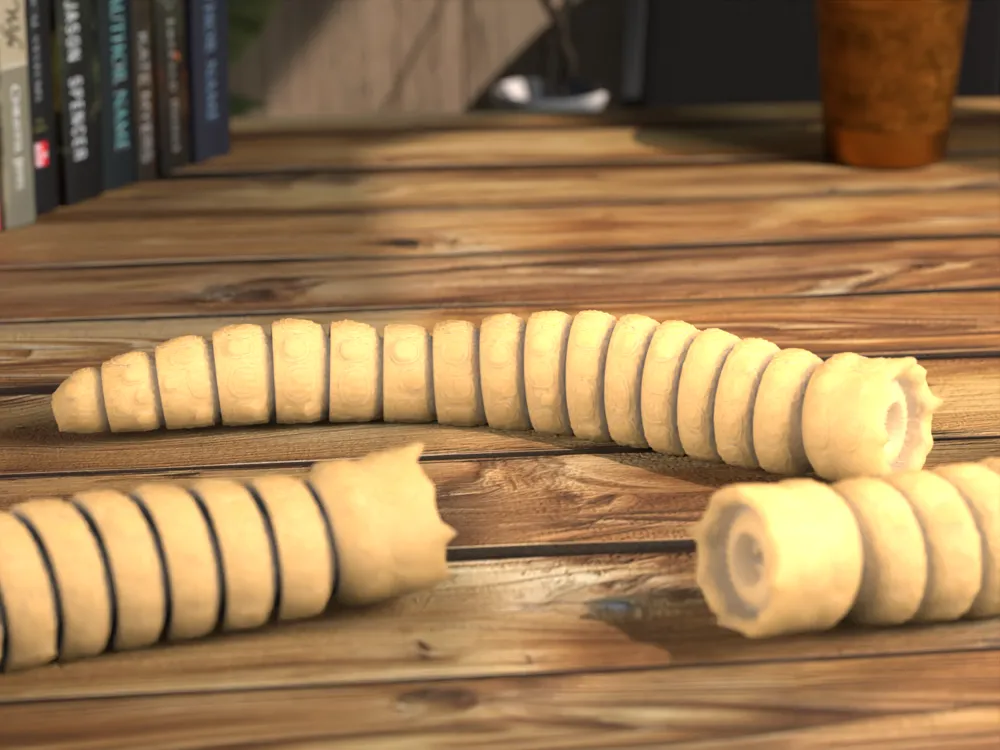 Articulated Dune Sandworm - Dune by TanishqPlays - MakerWorld