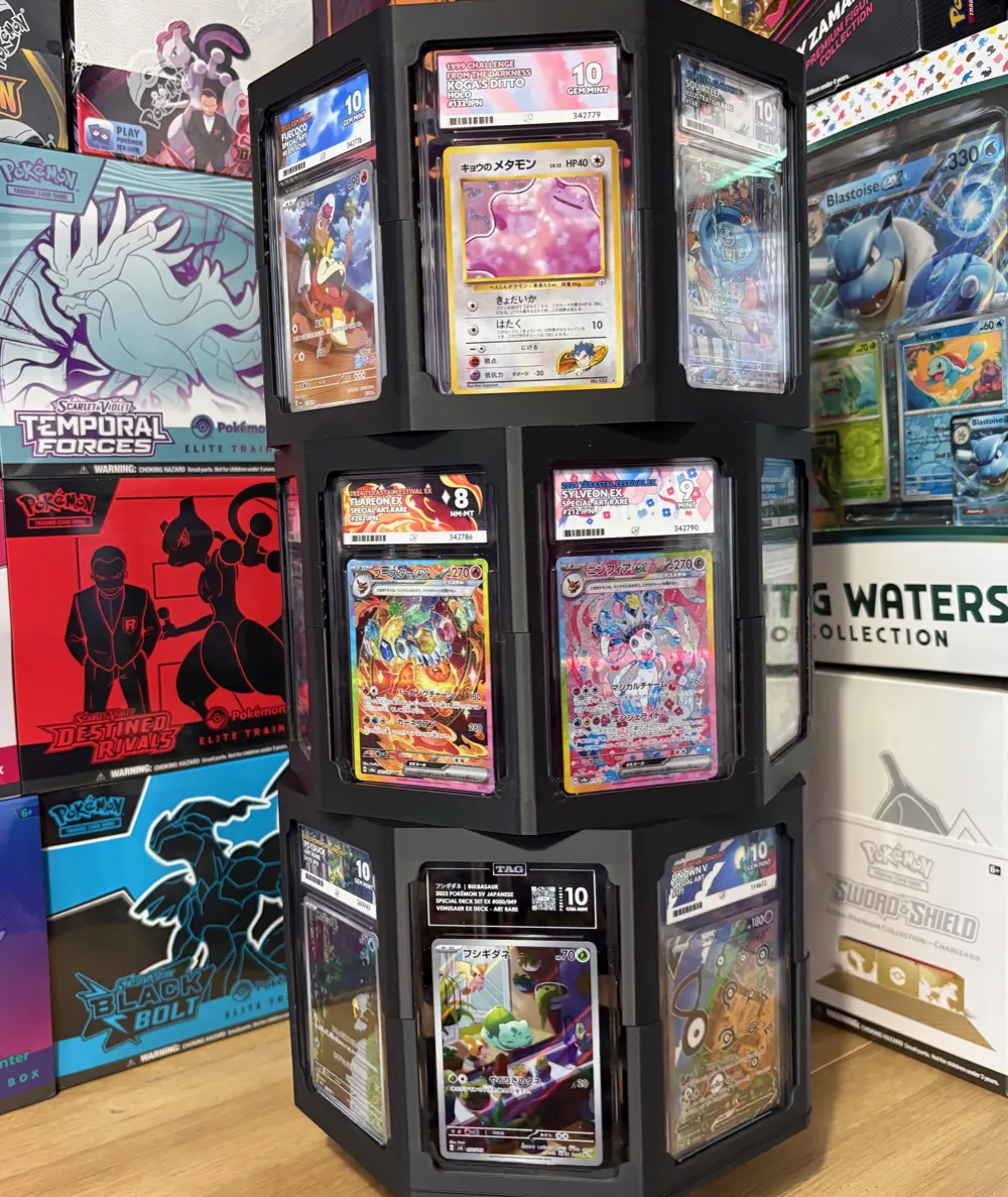 Graded Card Slab Display - ACE/PSA/TAG etc - Free 3D Print Model ...