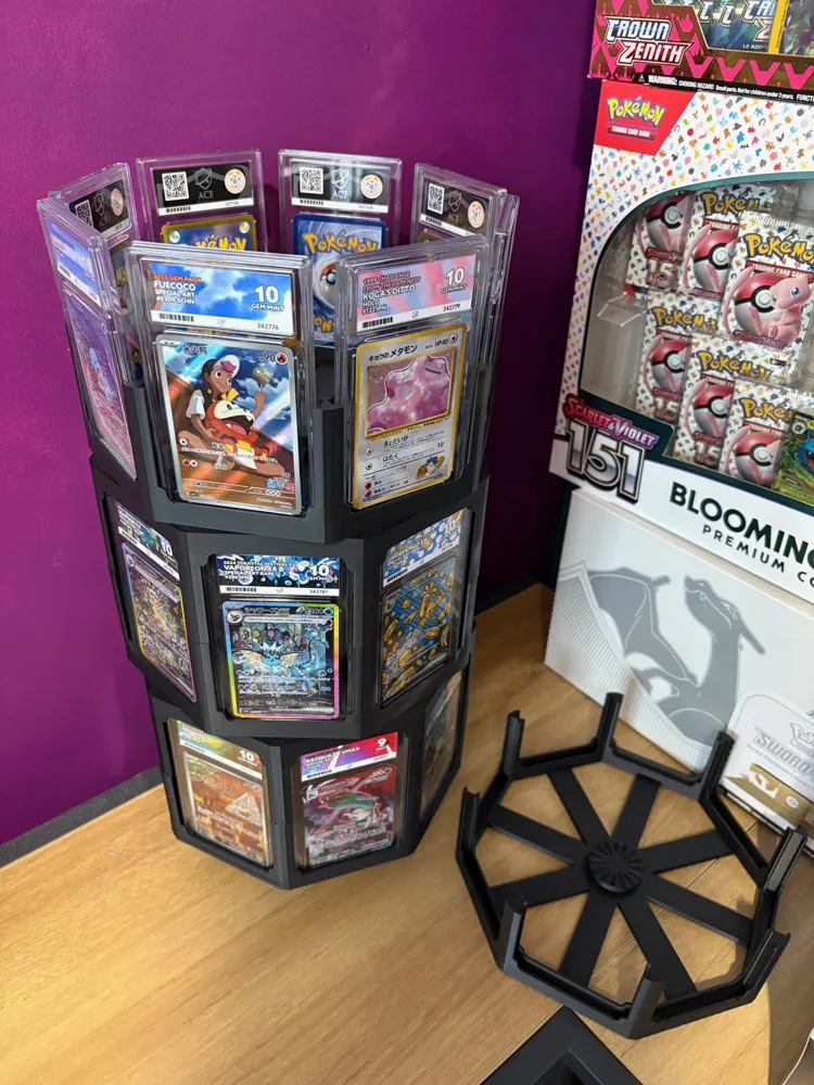 Graded Card Slab Display - ACE/PSA/TAG etc - Free 3D Print Model ...