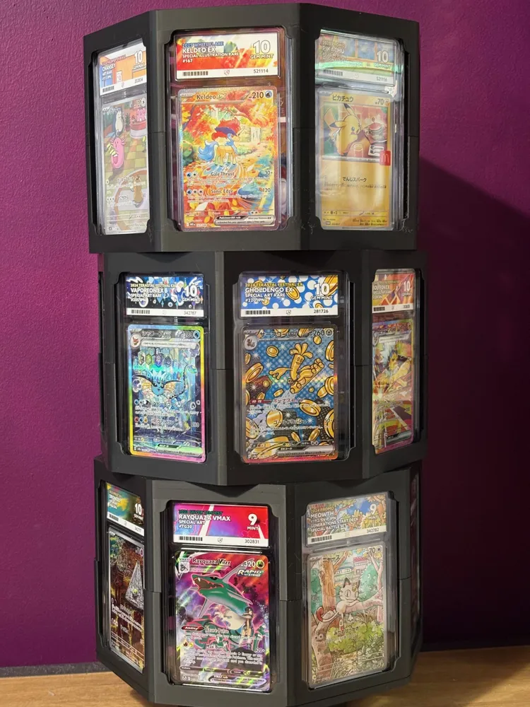 Graded Card Slab Display - ACE/PSA/TAG etc - Free 3D Print Model ...