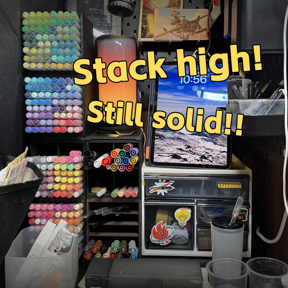 Combined Marker BOX （Original by CrazyJN） by CrazyJN MakerWorld: Download Free 3D Models