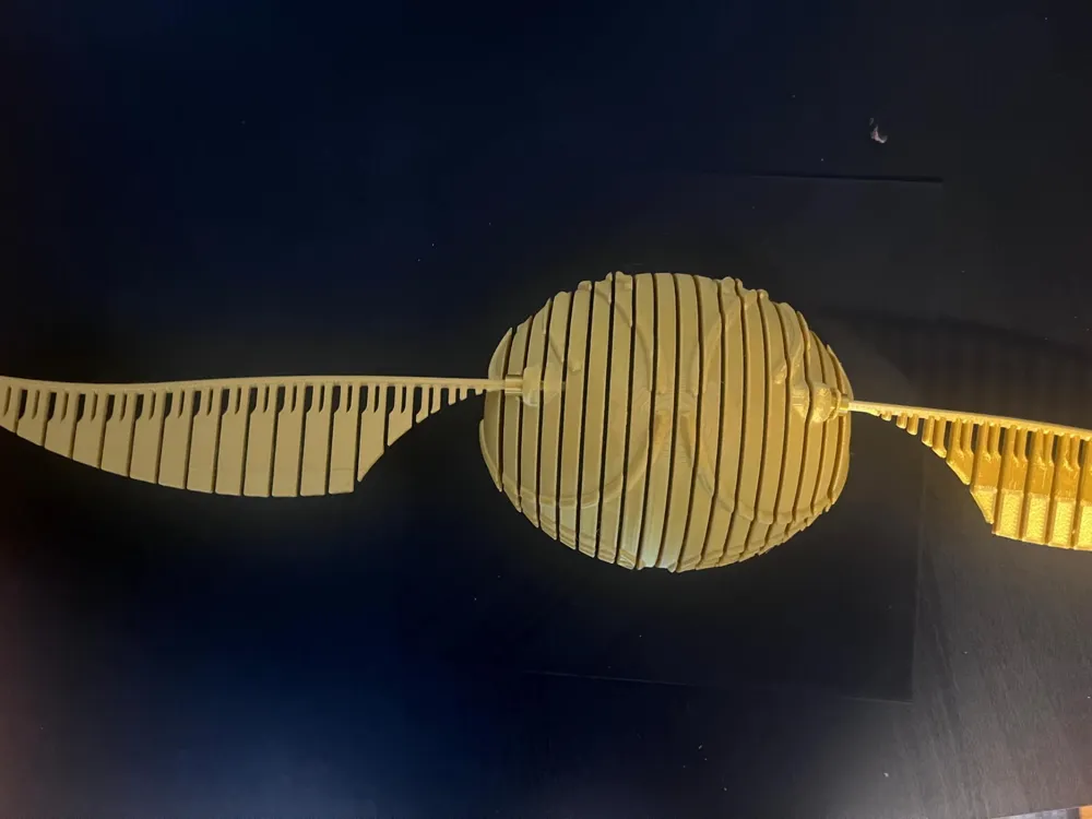 Golden Snitch Layered Sculpture wall art by L'imprimeur ...