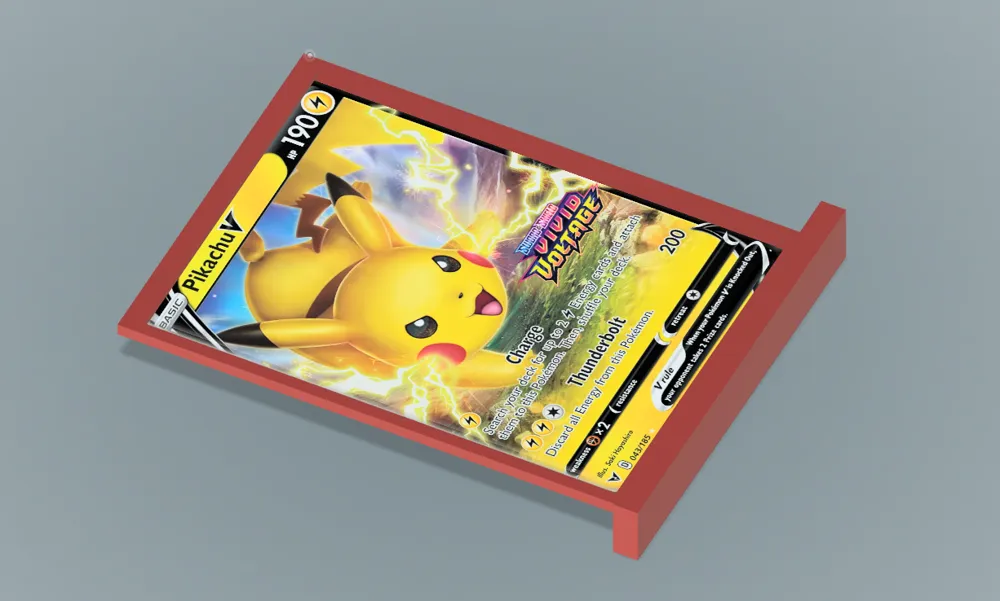 通用宝可梦巨型卡牌框架 - 免费 3D 打印模型 - MakerWorld
