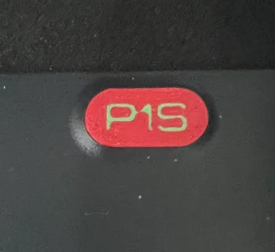 P1S P1P Bambu Lab Logo dust cover plug for USB line hole in the case by ...