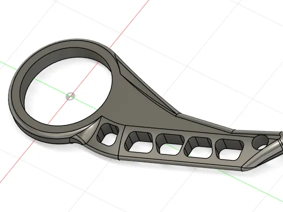 Karambit Key Chain w/ Bearing Slot by arsenal - MakerWorld