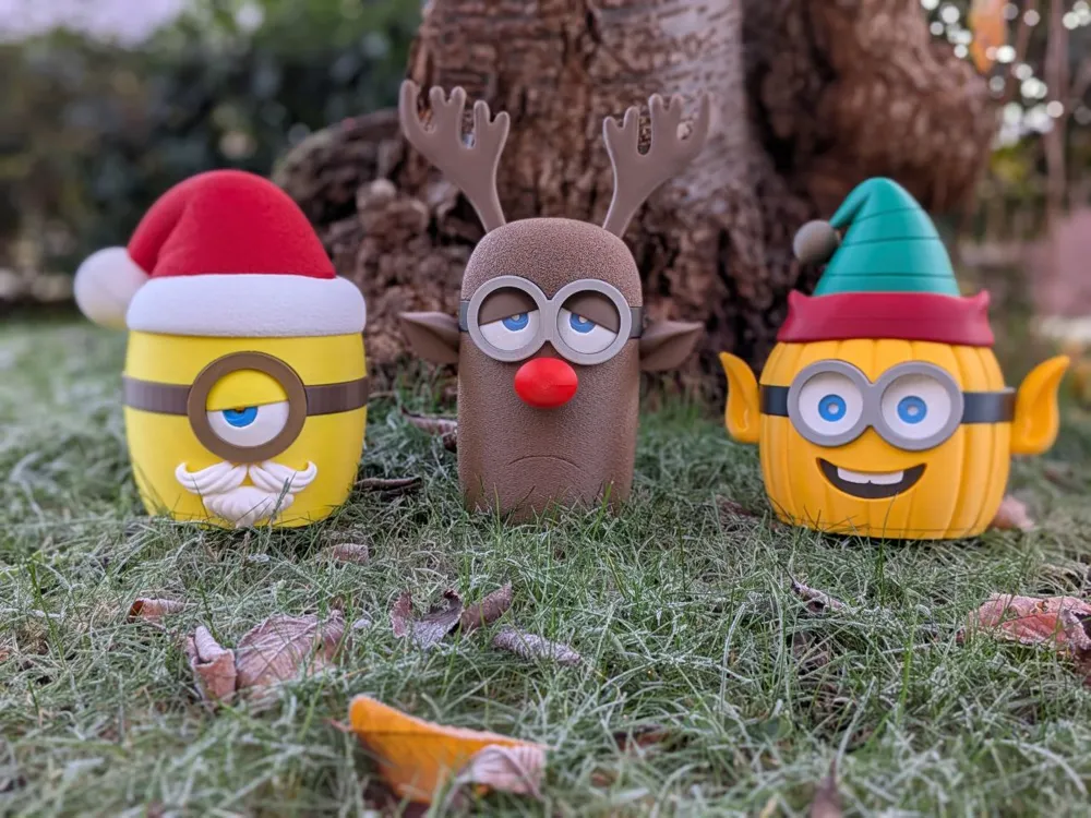 Kevin the red-nosed Reindeer Minion Bowl by cP3D MakerWorld: Download ...