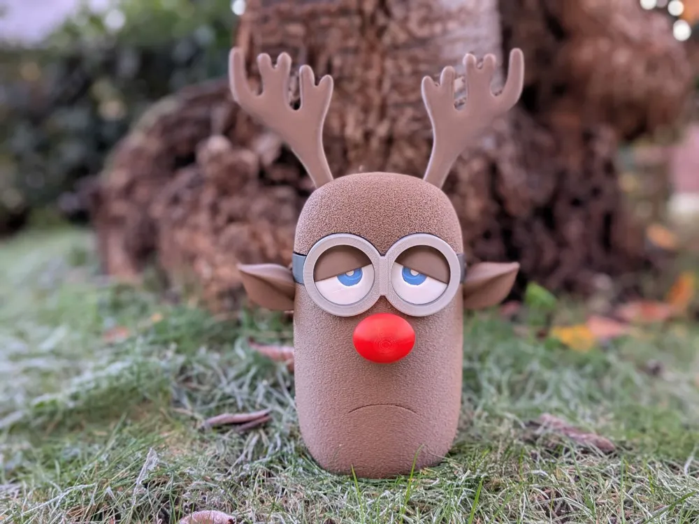 Kevin the red-nosed Reindeer Minion Bowl - Free 3D Print Model - MakerWorld