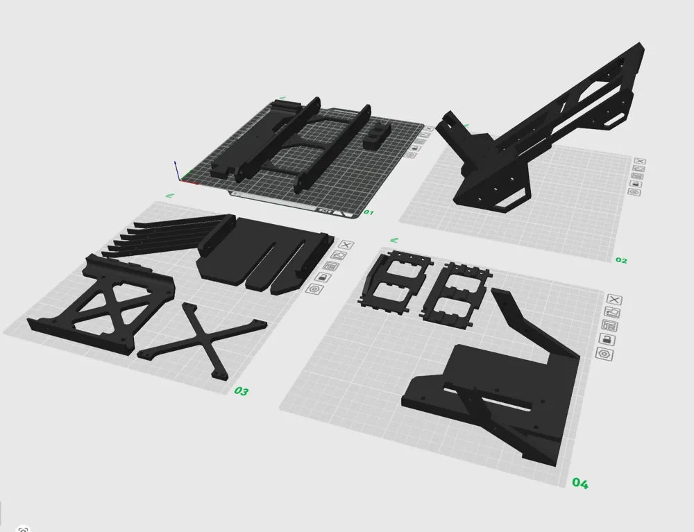 【Ready to Print】Barbatos Gundam Bust/Gundam PC Case - Skeleton【AMS-Free ...
