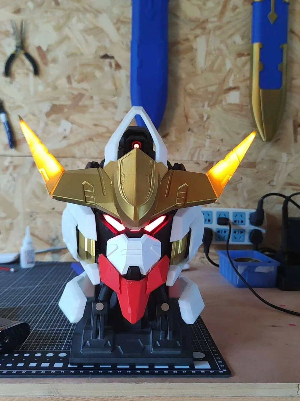 Barbatos Gundam Bust / Gundam PC Case - Frame [No AMS required] - Free ...