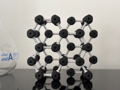 Graphite Molecular Model Kit - Molymod Compatible by Hwangers ...