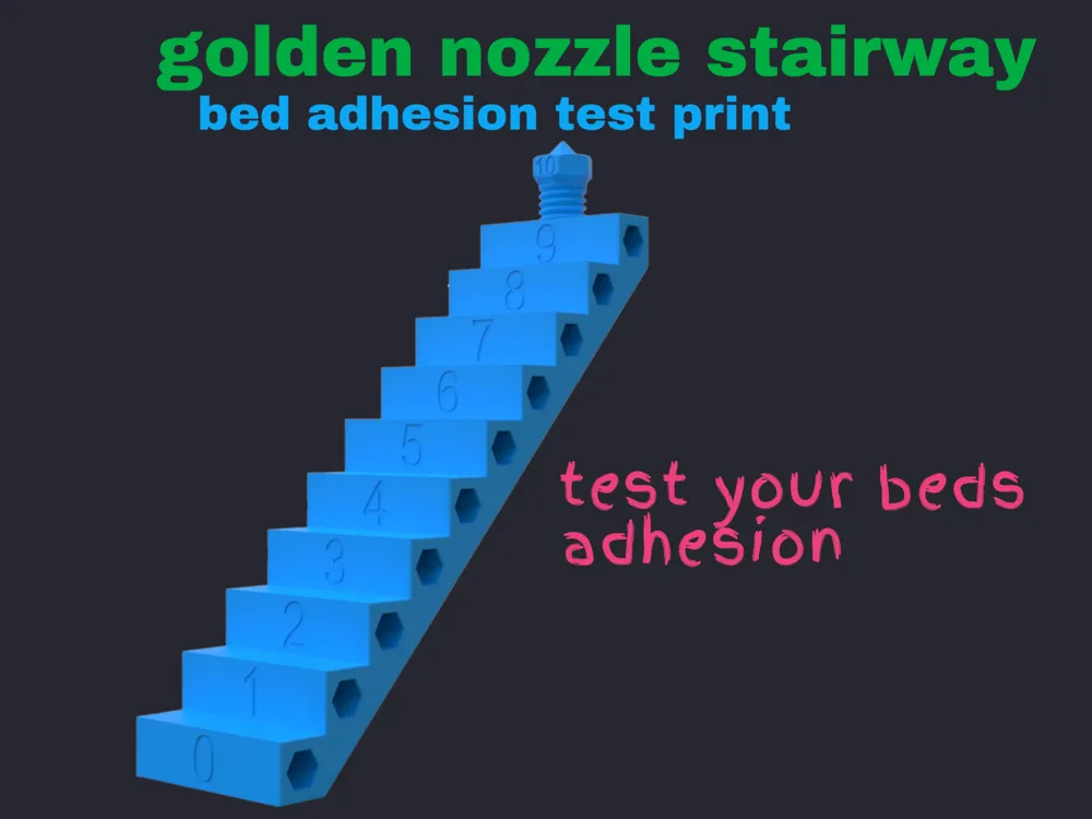 bed adhesion test print - Free 3D Print Model - MakerWorld