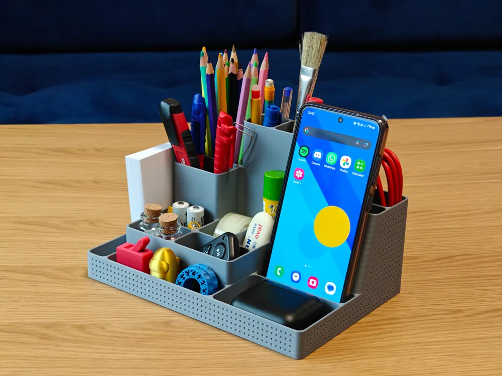 Peak Organizer - a specious desk organizer by GK Design MakerWorld ...