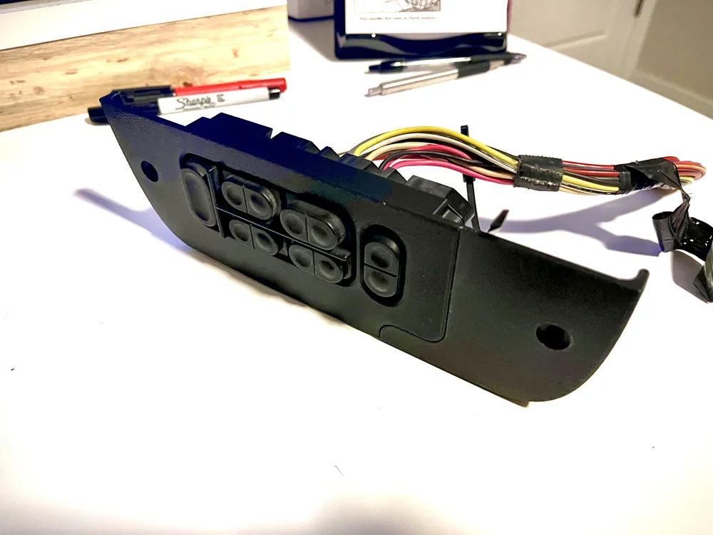 Ford F-Series Window and Door Control Box Cover by Printsmiths - MakerWorld