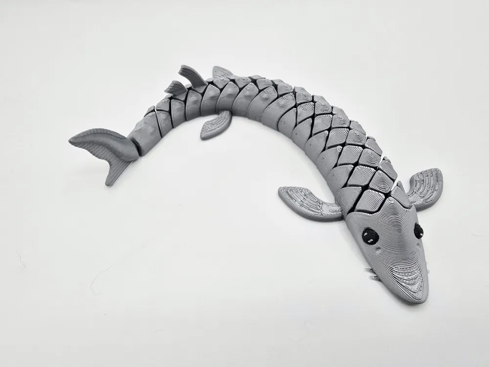 Flexi Sturgeon - Free 3D Print Model - MakerWorld