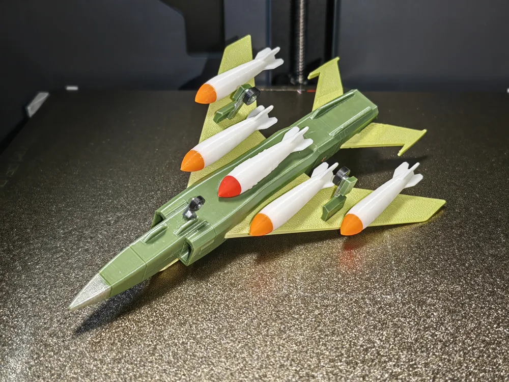 Q-5S - Pili-1 Nuclear Missile Special Aircraft - Free 3D Print Model ...