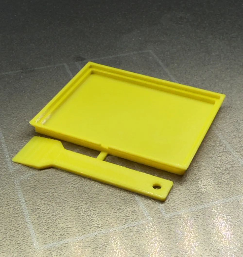 Stackable Epoxy Mixing TRAY Disposable Glue Pad - Free 3D Print Model ...