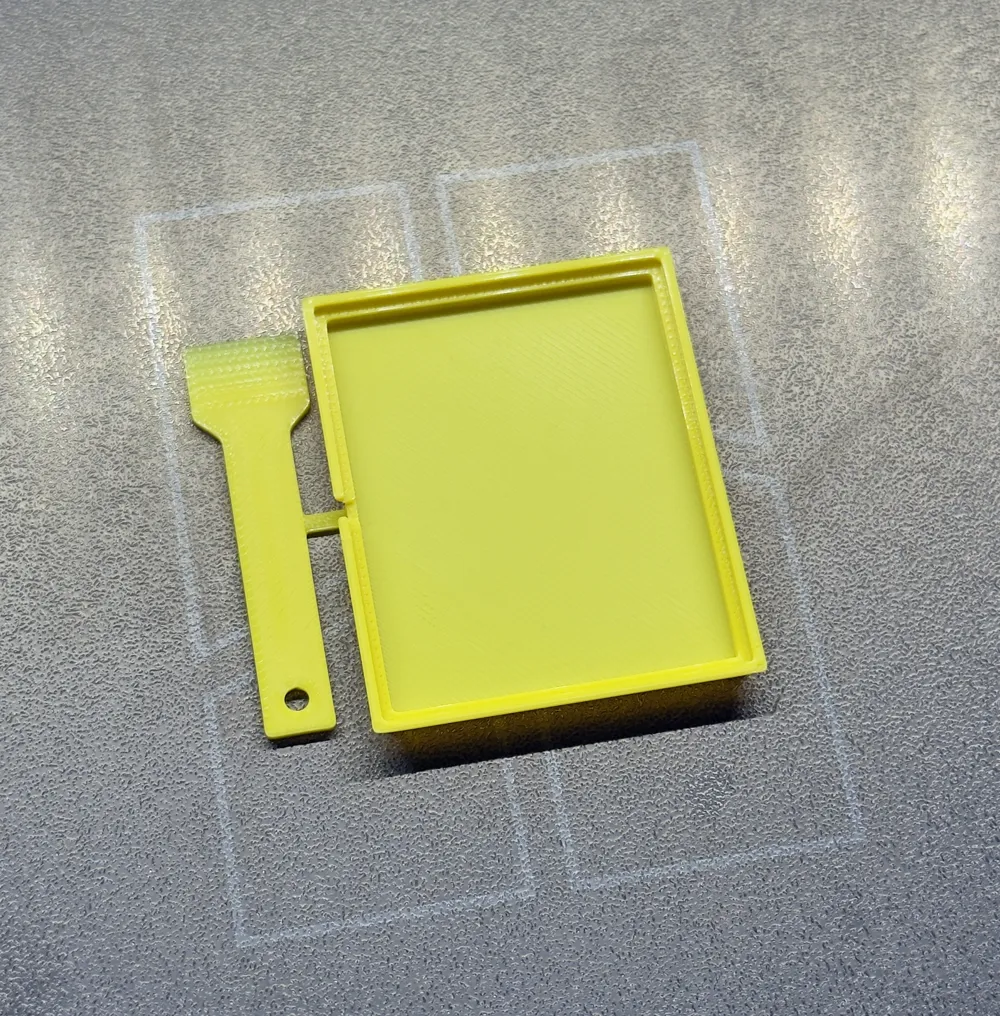 Stackable Epoxy Mixing TRAY Disposable Glue Pad - Free 3D Print Model ...