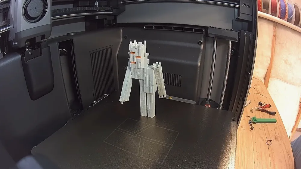 Articulated Creaking: Minecraft 028 - Free 3D Print Model - MakerWorld