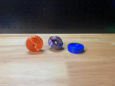 Gyro Fidget - Flush Object - Free 3D Print Model - MakerWorld