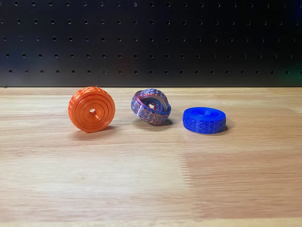 Gyro Fidget - Flush Object - Free 3D Print Model - MakerWorld