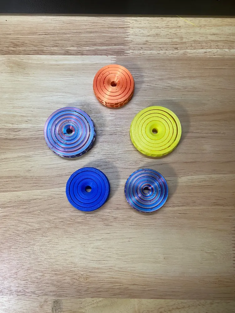 Gyro Fidget - Flush Object - Free 3D Print Model - MakerWorld