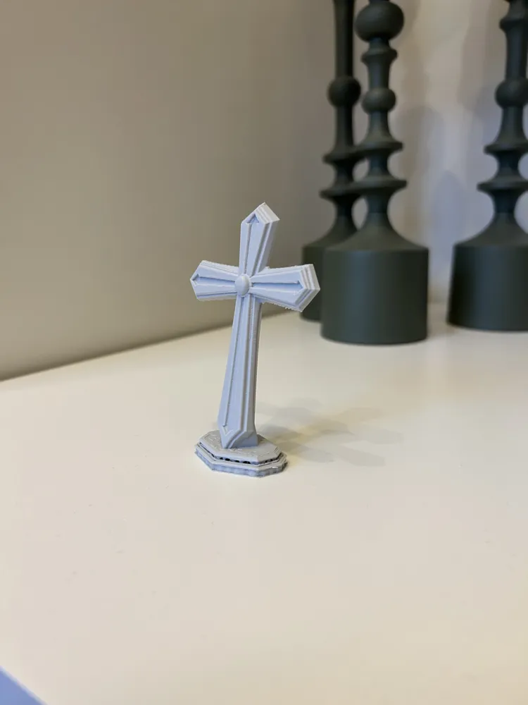 Modern Cross 3D Print – Minimalist Christian Decor - Free 3D Print ...