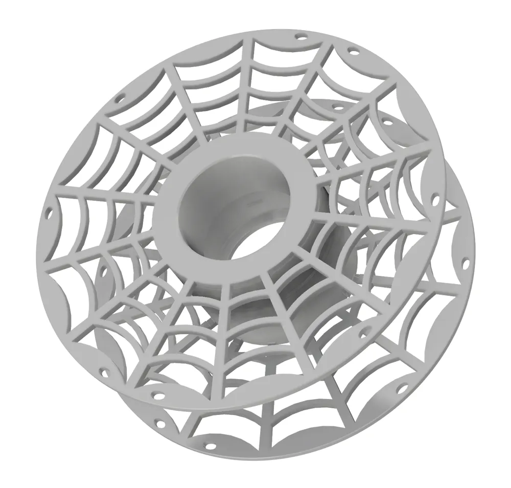Bambu Spool - Spider Web Edition V2 - Free 3D Print Model - MakerWorld