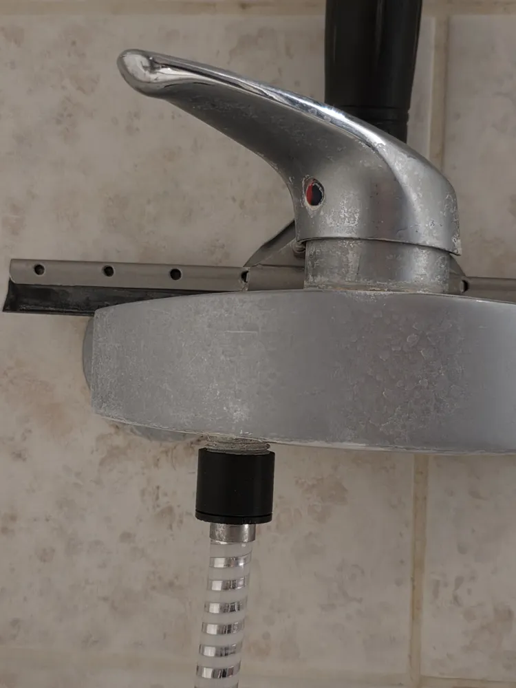 Threated Collar/Nut for Shower Hose - BSP G1/2 - Free 3D Print Model ...